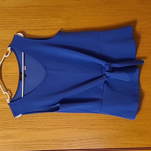 Talbots | Tops | Talbots Blue Tie Tank | Poshmark